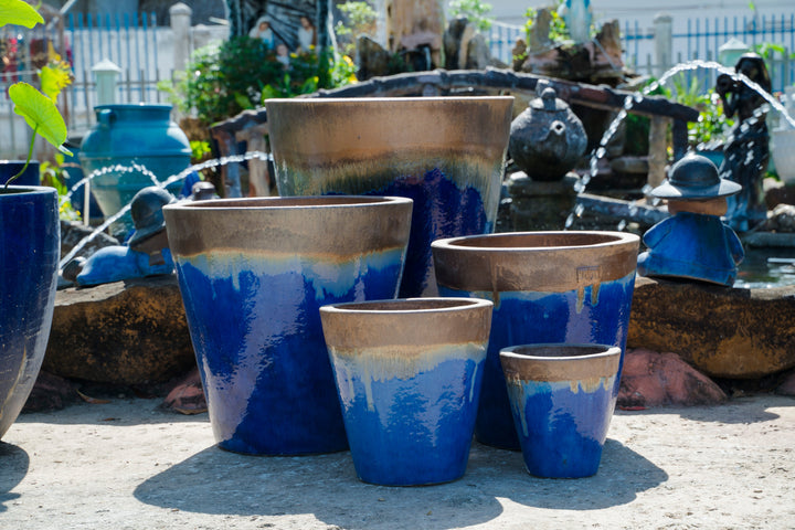 Large Ceramic Flower Pots and Planters | Ten Thousand Pots