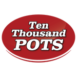 Aqua/Blue Modern Cylinder Pot | Ten Thousand Pots