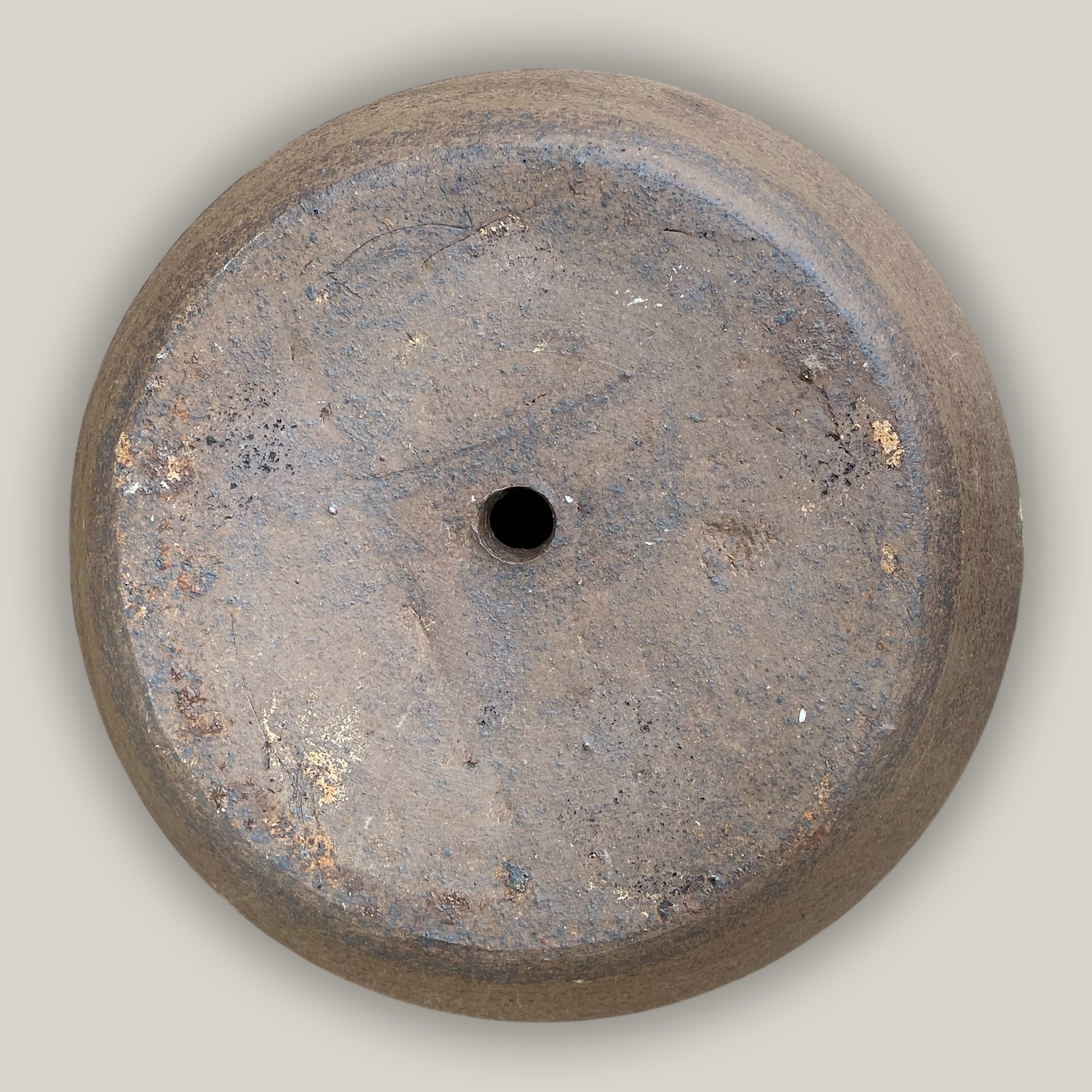 6079H27 - Textured Unglazed Coin Pot – Ten Thousand Pots