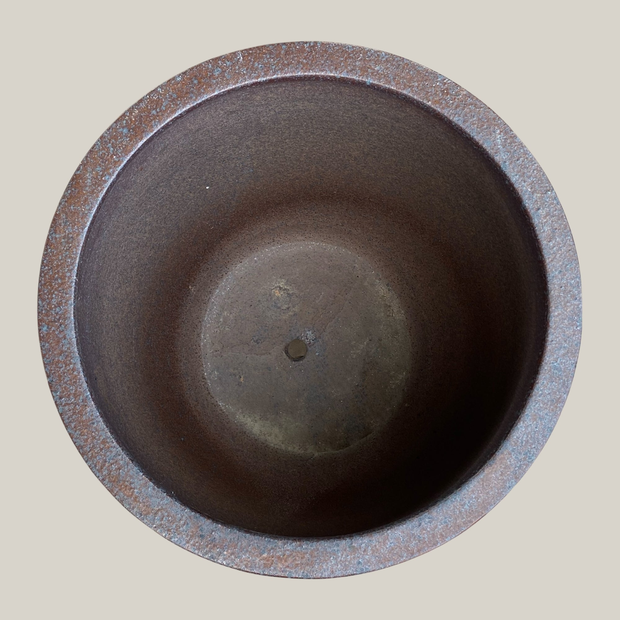 Textured Unglazed Coin Pot – Ten Thousand Pots