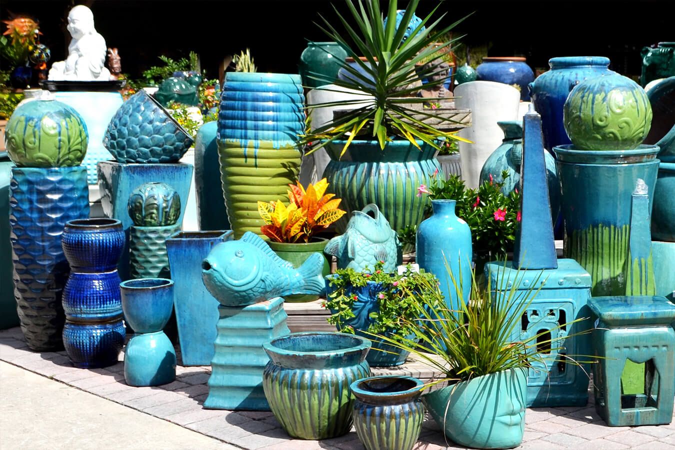 Home | Large Ceramic Flower Pots for Plants | Austin, TX – Ten Thousand ...